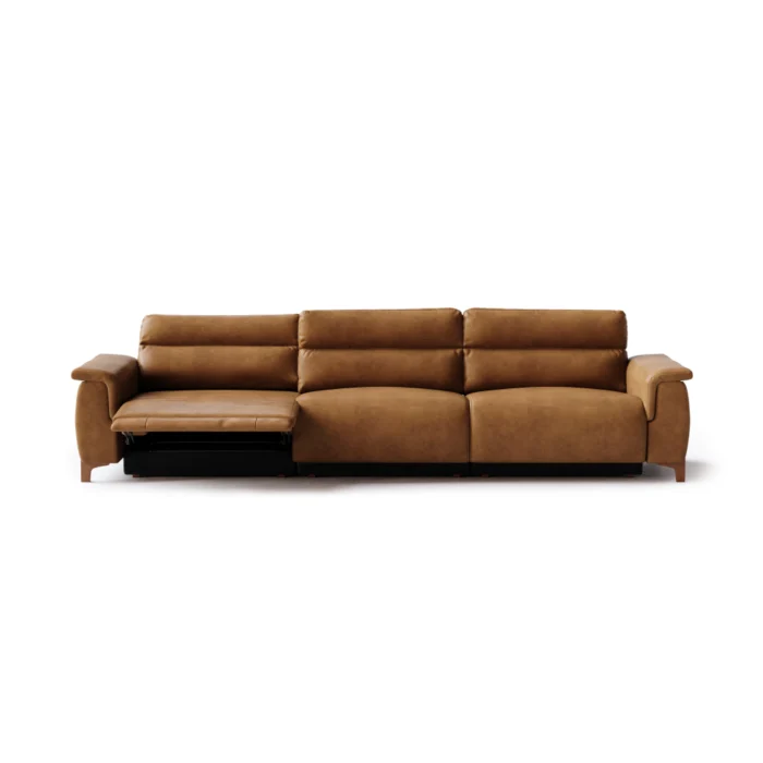 Sofá Magnum em couro - Os Sofás Mais Confortáveis | Sofa Soft